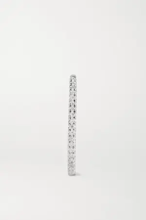 STONE AND STRAND Suspender 10-karat Diamond Earring