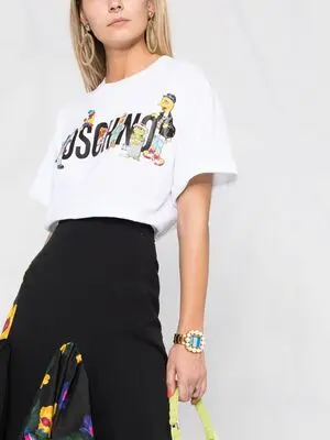 Moschino Sesae Street© Logo T-shirt