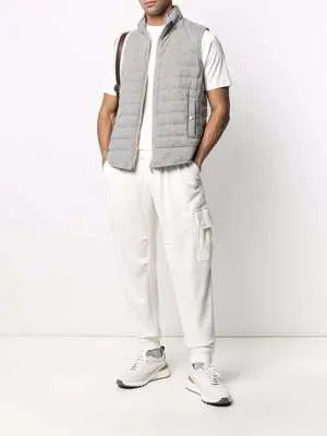 Brunello Cucinelli Drawstring Cargo Cotton Joggers