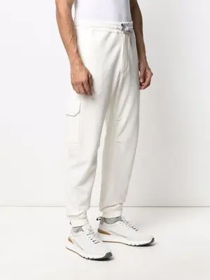 Brunello Cucinelli Drawstring Cargo Cotton Joggers