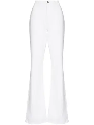 Raf Simons Flared High-waisted Jeans