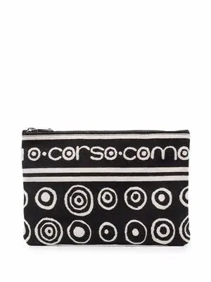 10 CORSO COMO Logo Zipped Clutch