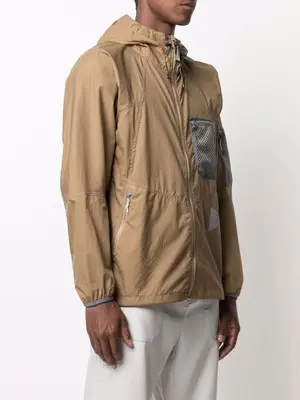AND WANDER Ripstop Hooded Sport Jacket