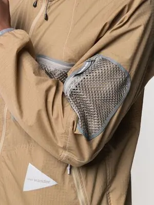 AND WANDER Ripstop Hooded Sport Jacket