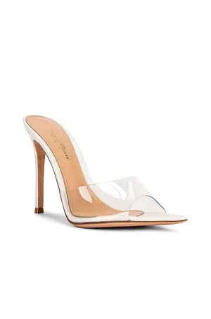 GIANVITO ROSSI Plexi Mules