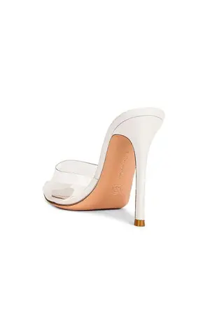 GIANVITO ROSSI Plexi Mules