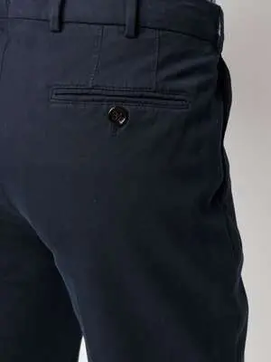 Brunello Cucinelli Mid-rise Slim Chinos - Blue
