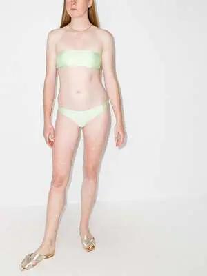 Jade Swim Low-rise Bikini Bottoms - Green