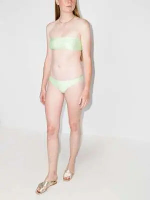 Jade Swim All Around Bandeau Bikini Top - Green
