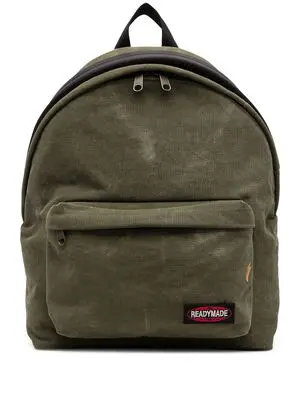 Readymade Distressed-effect Backpack - Green