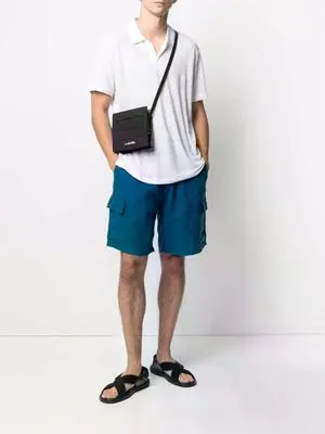 Vilebrequin Open-collar Linen Polo Shirt - White