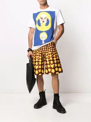 CHARLES JEFFREY Artwork Cotton T-shirt