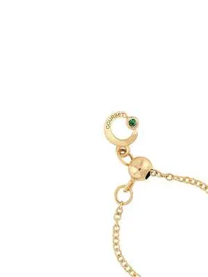 COURBET 18kt Recycled Yellow Laboratory-grown Diamond Adjustable Chain Ring - Gold