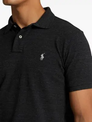 Polo Ralph Lauren Logo-embroidered T-shirt - Grey