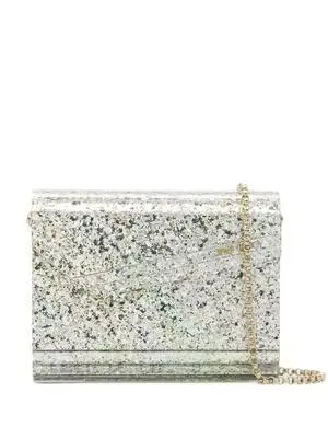 JIMMY CHOO Candy Clutch Bag - Grey