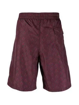 BILLIONAIRE Lion Head-motif Drawstring Swim Shorts