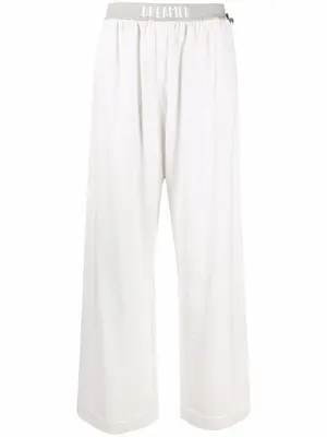 Brunello Cucinelli Wide-leg Track Pants - Neutrals