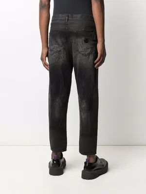 Philipp Plein Carrot-fit Denim Jeans