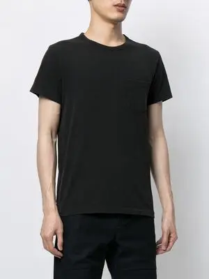 Ralph Lauren Pocket-detail Cotton T-shirt - Black