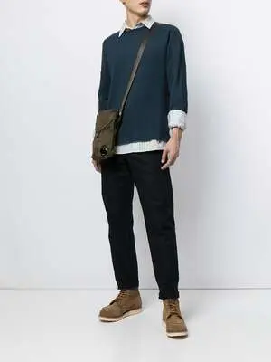 Ralph Lauren Jacquard Crewneck Long Sleeve Knit