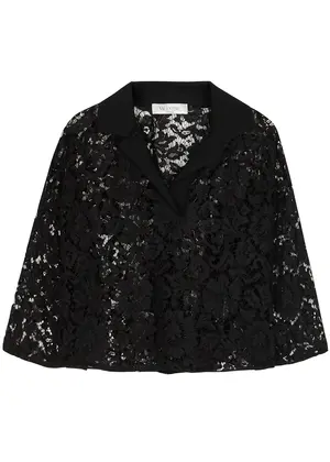 Valentino Garavani Guipure Lace Top