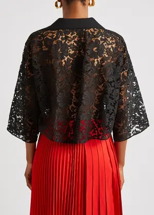 Valentino Garavani Guipure Lace Top