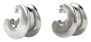 Bottega Veneta Hoop Earrings