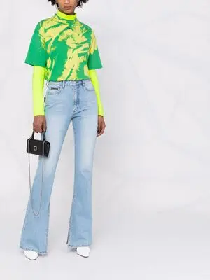 Philipp Plein High-waisted Flared Jeans