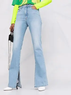 Philipp Plein High-waisted Flared Jeans