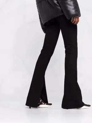 Philipp Plein High-rise Flared Jeans - Black