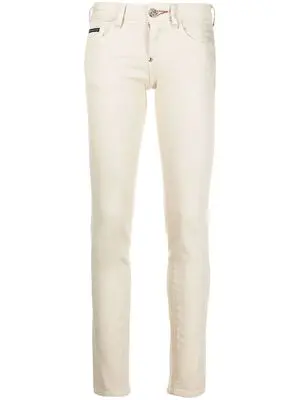 Philipp Plein Iconic Skinny Jeans - Neutrals