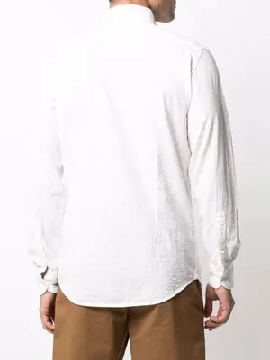 DEPERLU Pointed-collar Cotton Shirt