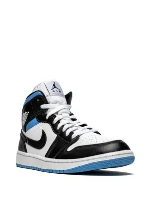 JORDAN Air 1 Mid Sneakers - Black