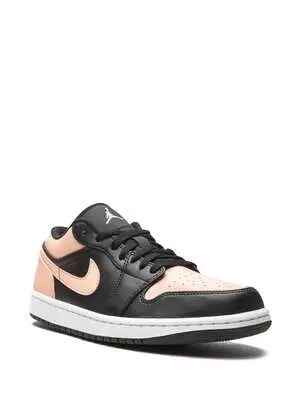 JORDAN Air 1 Low Crimson Tint Sneakers - Black