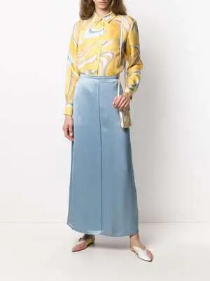 Emilio Pucci Panelled High-waisted Skirt