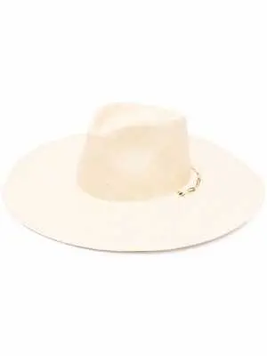 VAN PALMA Livy Straw Hat - Neutrals