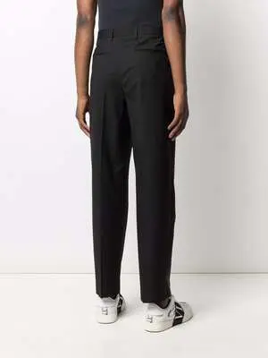 Valentino Garavani Straight-leg Tailored Trousers - Black