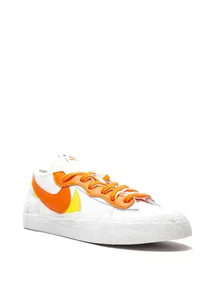 Nike X Sacai Blazer Low Magma Sneakers - Orange