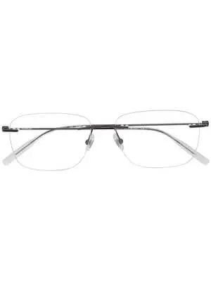 Montblanc Rimless Eyeglasses - Black