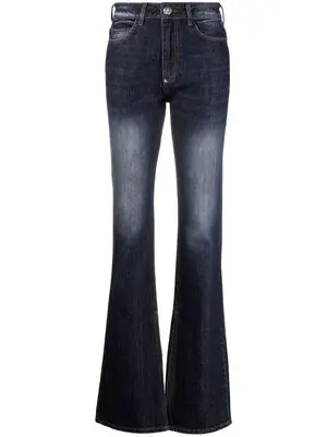 Philipp Plein High-waisted Flared Jeans