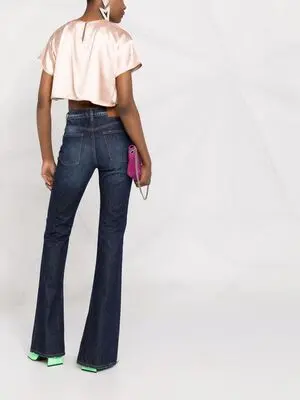 Philipp Plein High-waisted Flared Jeans