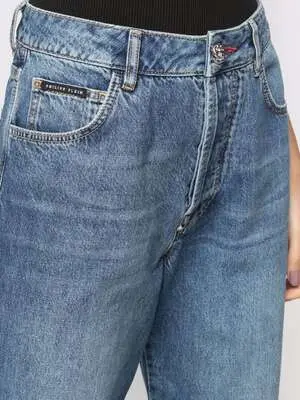 Philipp Plein Wide-leg Jeans - Blue