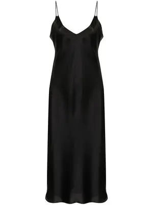 Silk Slip Midi Dresses
