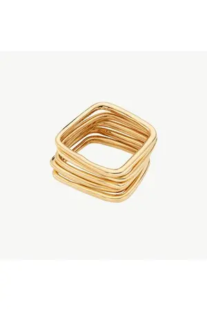 SOKO Laini Stacking Rings - Gold