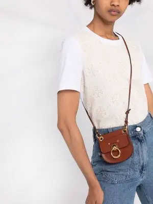 Tory Burch Monogram-print Short-sleeved T-shirt