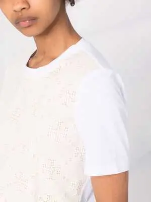 Tory Burch Monogram-print Short-sleeved T-shirt