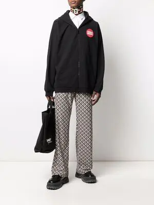 Raf Simons Teenage Dreams Zipped Hoodie