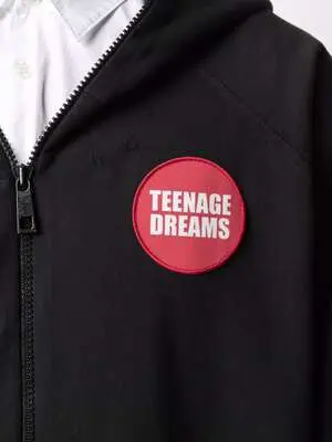 Raf Simons Teenage Dreams Zipped Hoodie