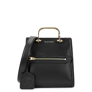 Alexander McQueen The Short Story Leather Top Handle Drop