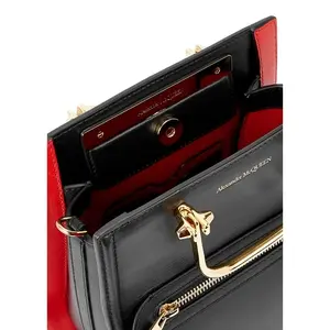 Alexander McQueen The Short Story Leather Top Handle Drop